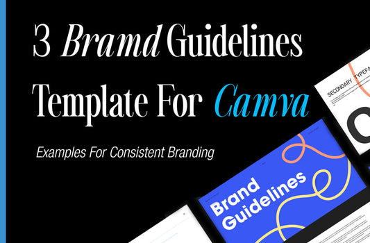 3 Brand Guidelines Template Canva, Examples For Consistent Branding