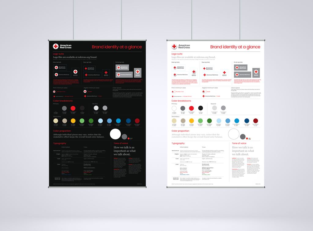 one page brand guide