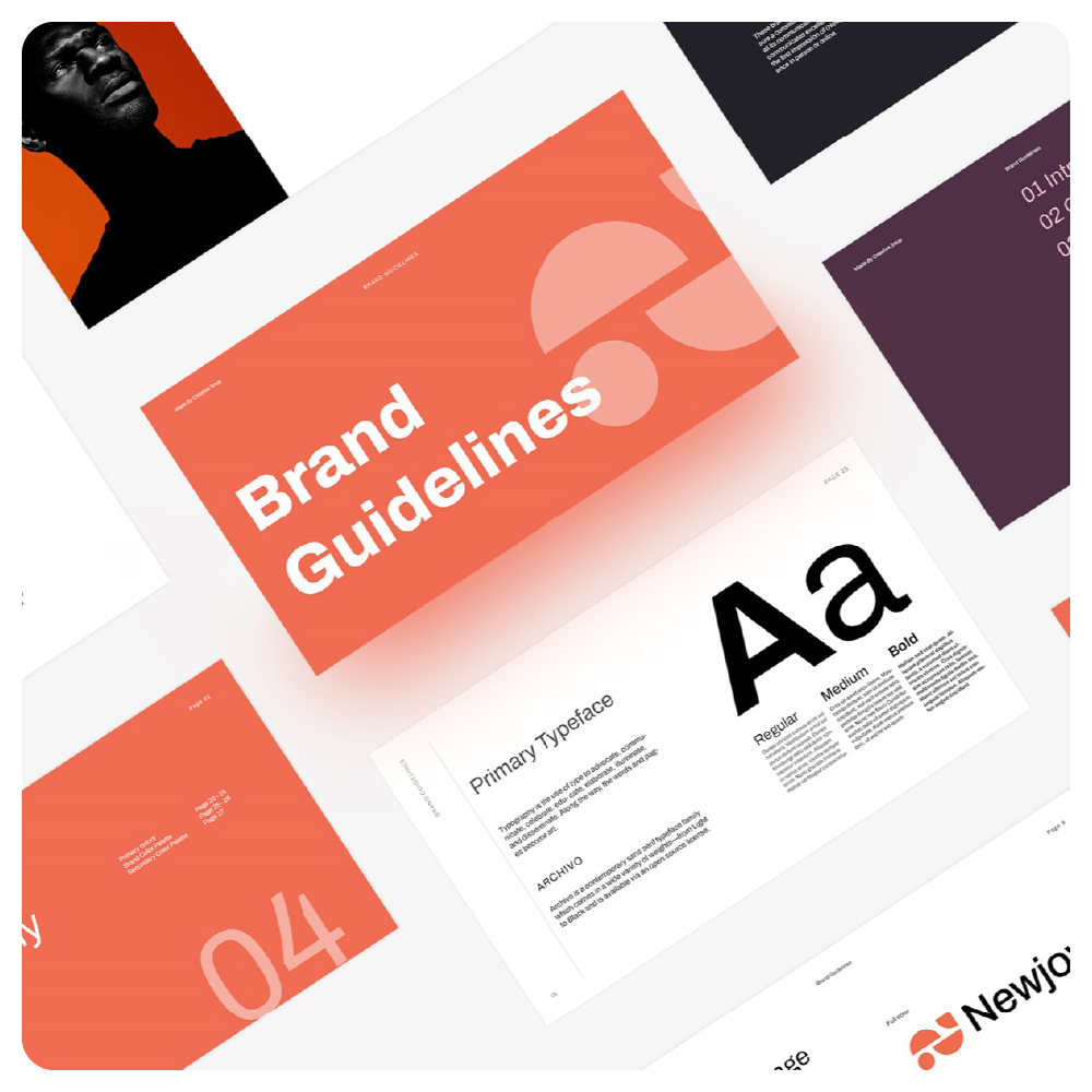 Paul Rand - Brand Guidelines template